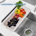 Foldable kitchen strainer, kitchen sink strainer basket, expandable ...