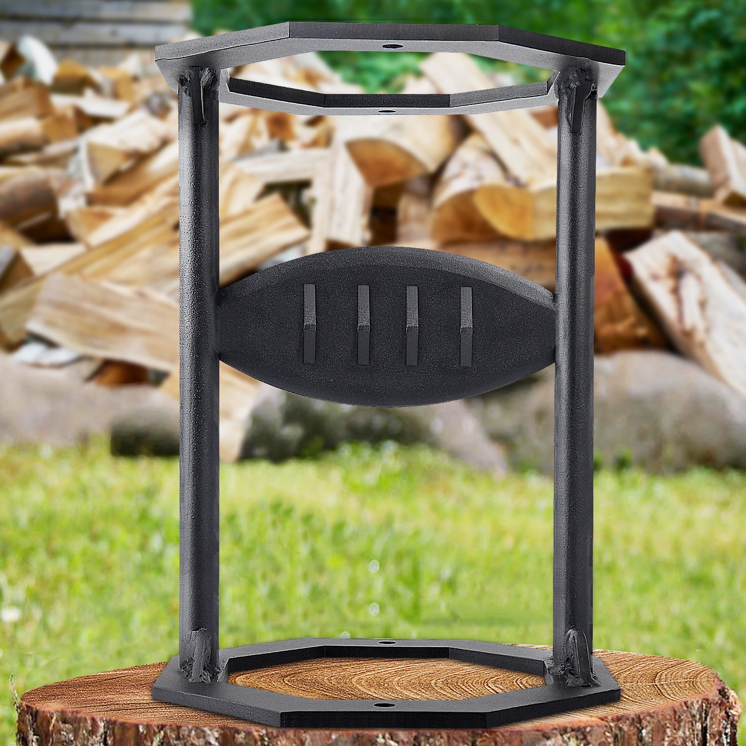 Buy Aursear Firewood Splitter, Cast Steel Wood Splitter Wedge Manual ...