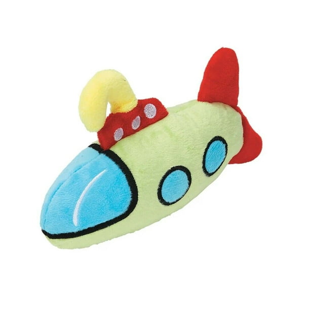 Way To Go Dog Soft Plush Squeaker Chew Toy Exciting Color Texture and ...