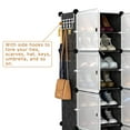 Shoe Rack Organizer with Door, iMountek 32 Pairs Shoe Storage Cabinet ...