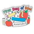 Fun Express Color Your Own First Day of School Crowns Bulk 48 Pc ...