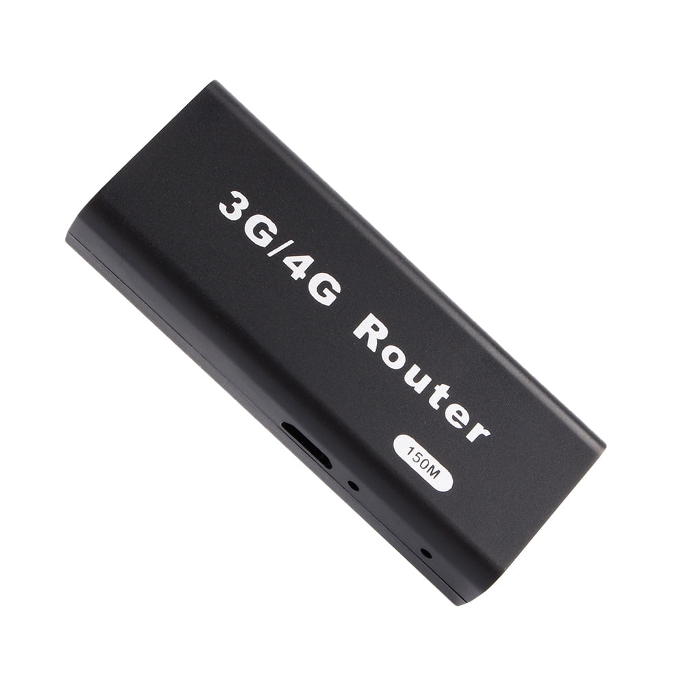 Mini Router WiFi USB Spptty Portátil 3G 4G 150 Mbps Negro | Walmart en ...