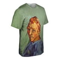 Vincent van Gogh - Self Portrait Without Beard 1889 Mens T-Shirt All ...