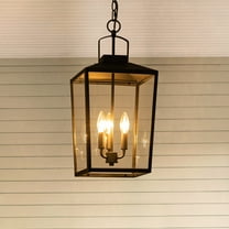 C Cattleya 3-Light Black Modern Aluminum Dimmable LED Pendant Light ...