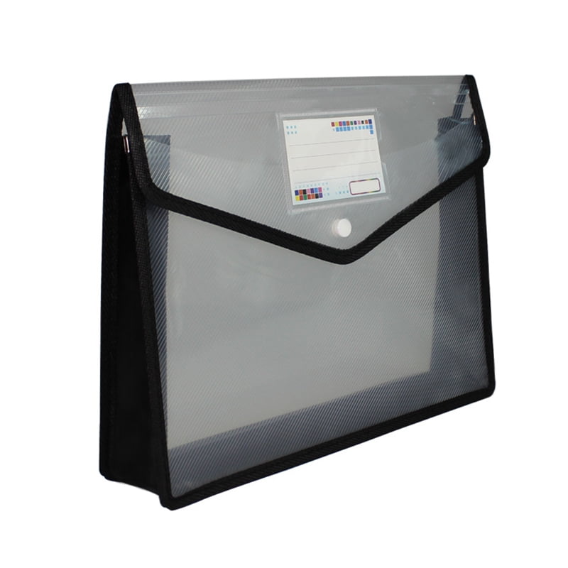 Eco-Friendly Plastic File Folders Expandable Envelope Folder with Snap ...