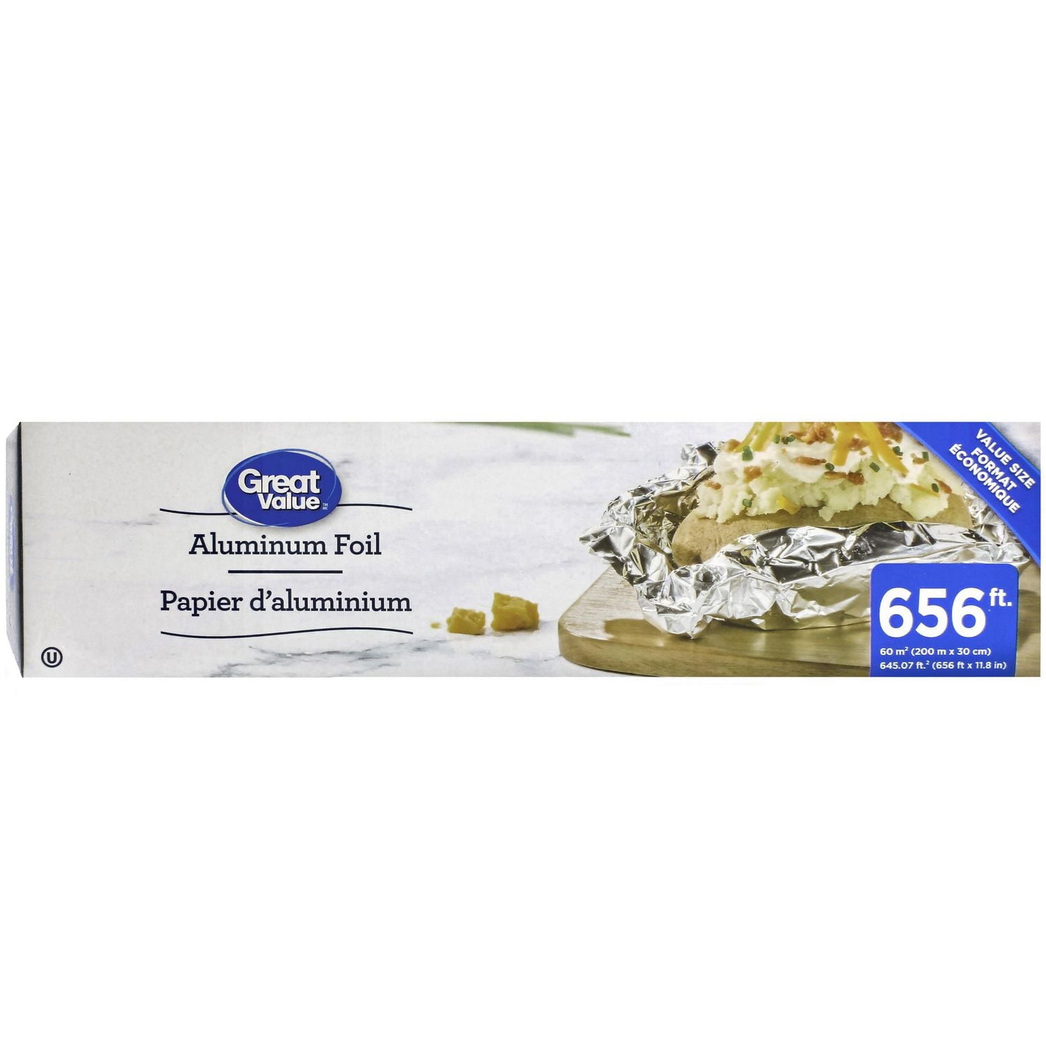 Click here for Great Value Aluminum Foil 656 Sq Ft prices