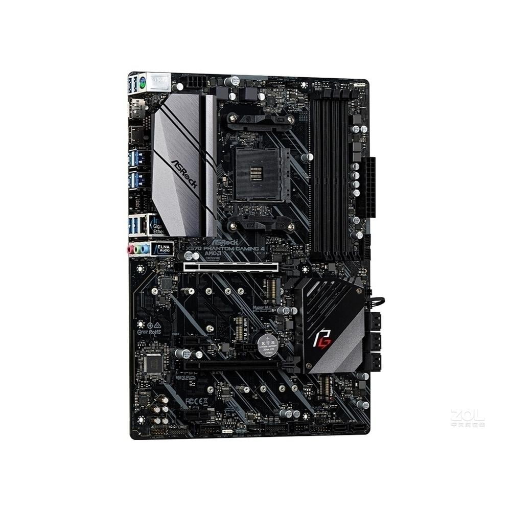 Placa madre ASROCK X570 Phantom Gaming de 4 sockets AM4 DDR4 | Bodega ...