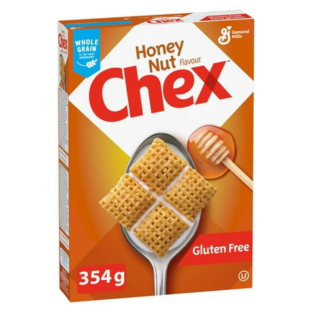 Honey Nut Chex Breakfast Cereal, Gluten Free, Whole Grains, 354 g ...