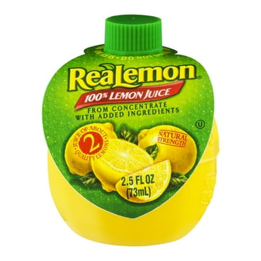 ReaLemon 100% Lemon Juice - 2/48 oz. Bottles - Walmart.com