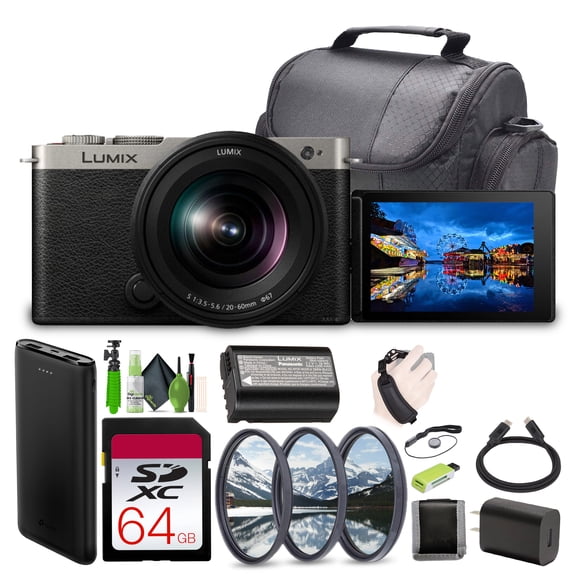 Panasonic LUMIX S9 Mirrorless Full Frame Compact Camera with 28-200mm L ...