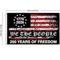 We The People 250 Years of Freedom Flag 1776 2026 Commemorative Banner ...