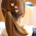BESTYASH 50pcs Crystal Butterfly Hair Clips In Multi Color Ideal For ...