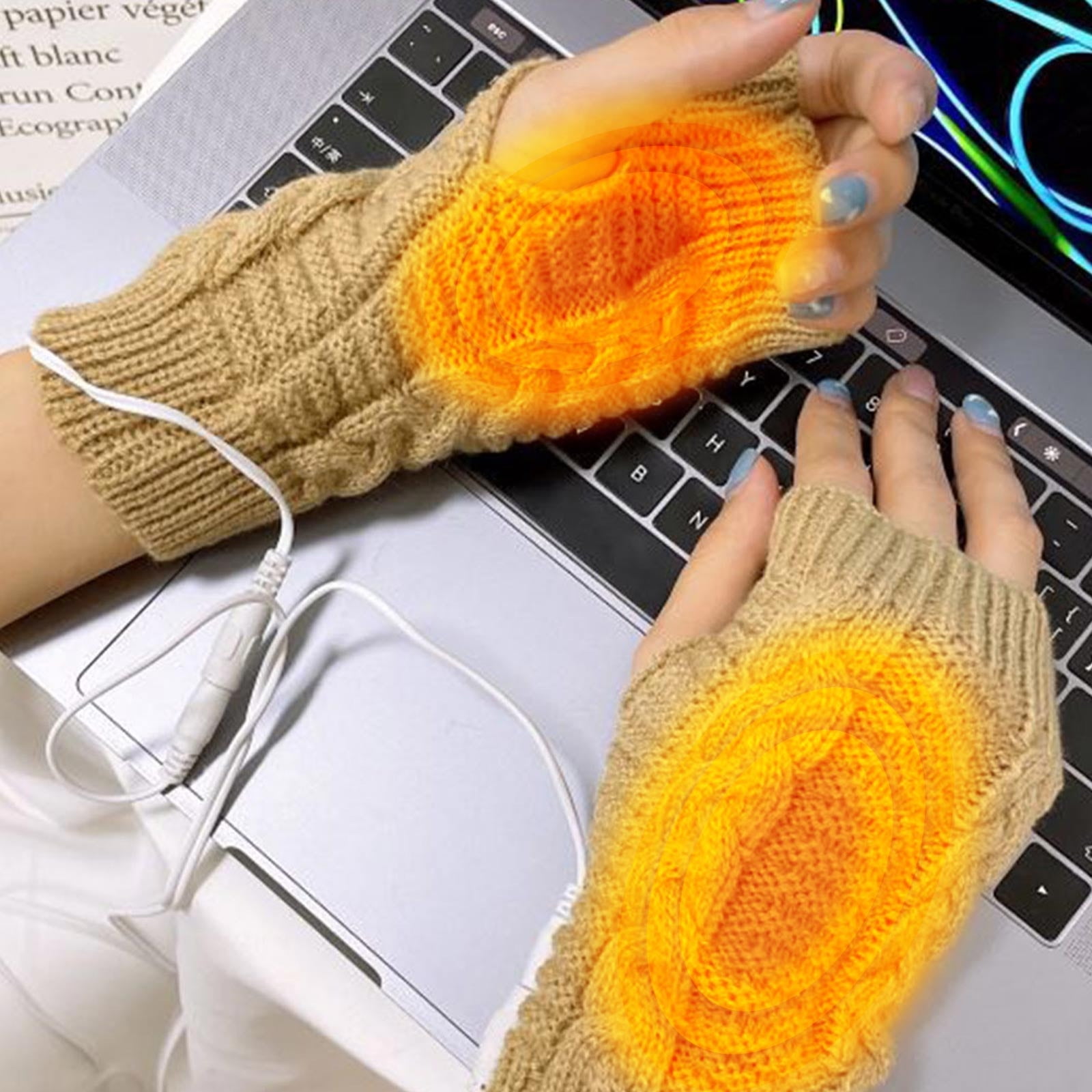Click here for Styesk Heated Gloves Usb Smart Rechargeable Heated... prices