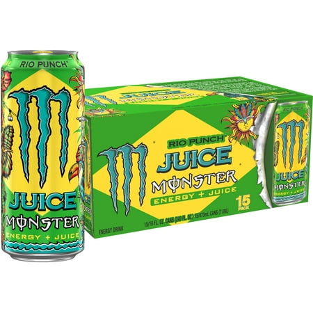 UPC 070847896951 - Monster Energy Juice Rio Punch Energy + Juice Energy ...