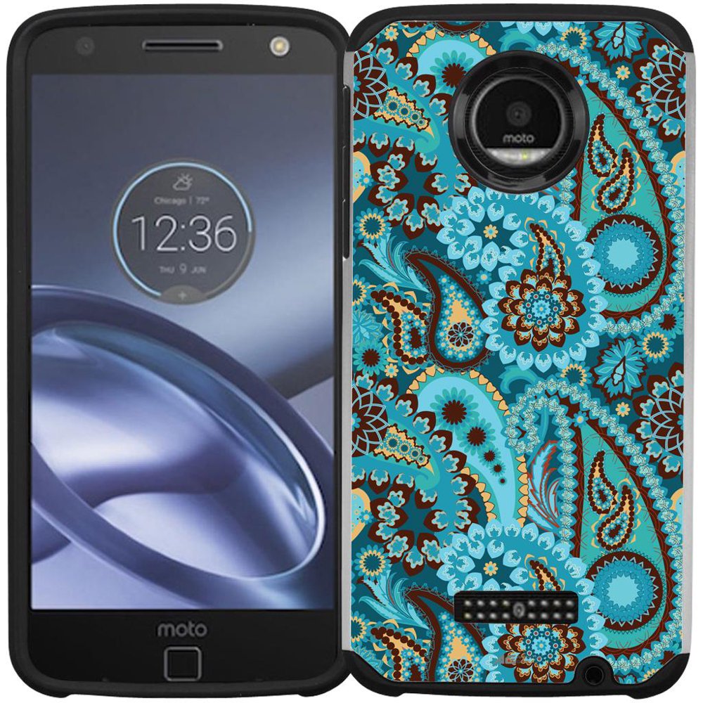 Moto Z Droid Case - Armatus Gear (TM) Slim Hybrid Armor Case Protective ...