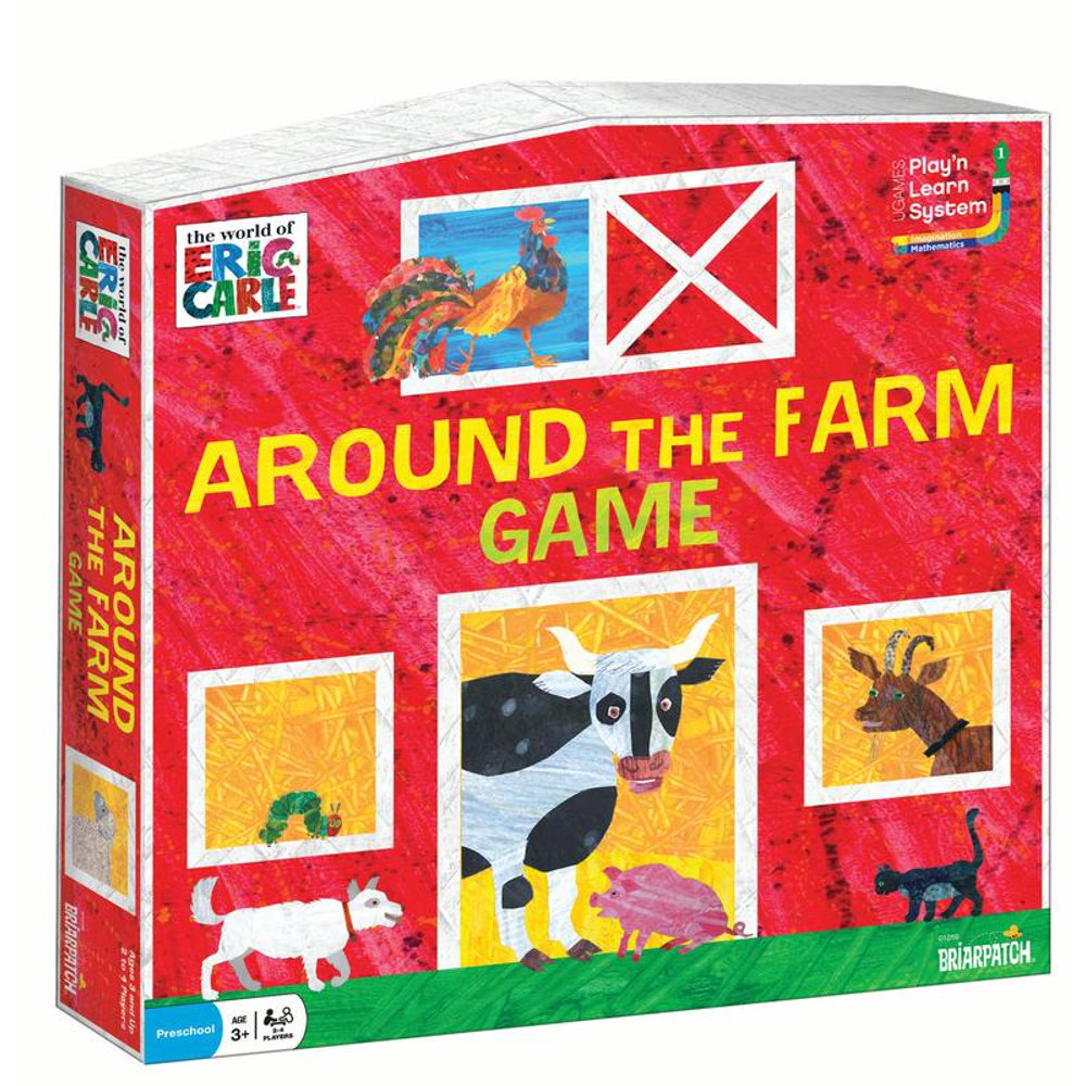 Briarpatch The World Of Eric Carle Around The Farm Game - Walmart.com - Walmart.com