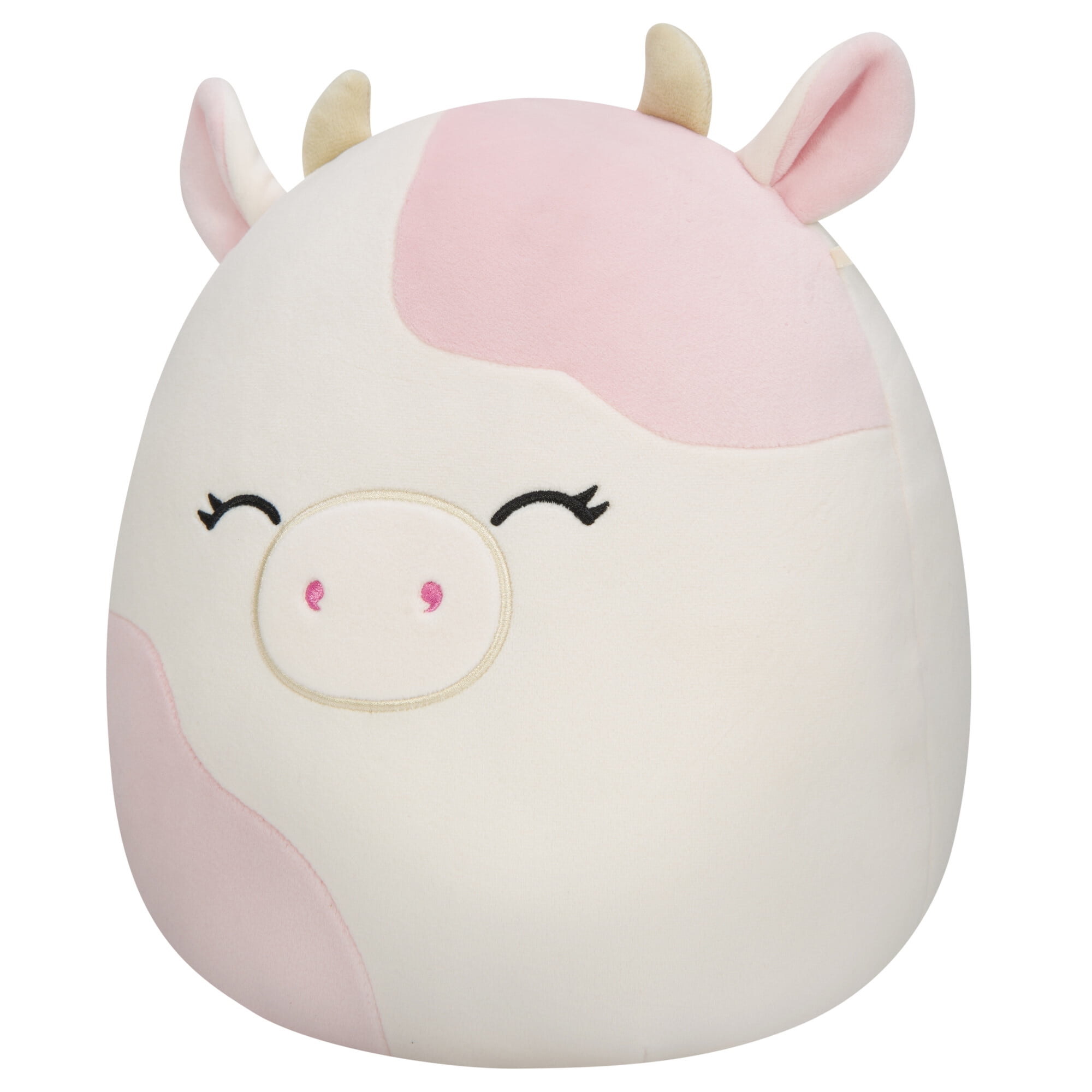 Buy Squishmallows 10 Pink Barnyard Cow - Cayden, The Stuffed Animal ...