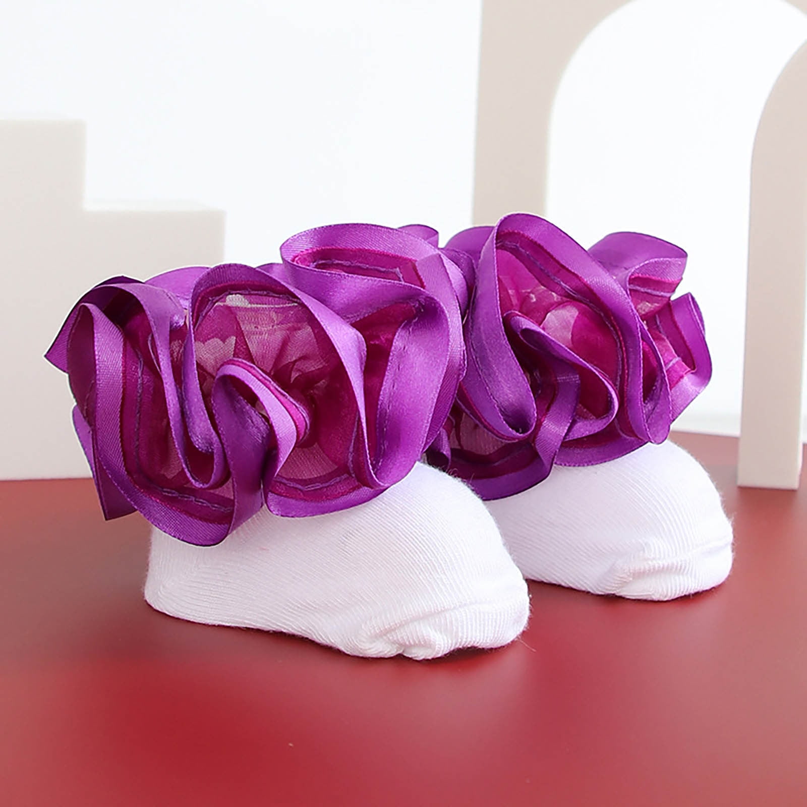 STEADY Ruffle Socks, Lace Frilly Princess Dress Socks Little Girl Big ...