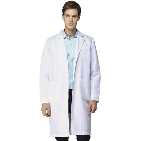 Lab Coat Smock Men Women Medicine Doctor Smock Work Coat Lab Coat ...