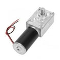 DC 12V 24V Worm Geared Motor 7-470rpm High Torque D Shaft Motor 8mm ...