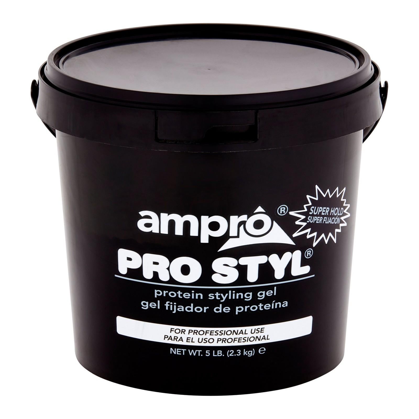 Ampro Pro Styl Super Hold Protein Styling Gel, 5 Lb, 80 Oz - Walmart.com