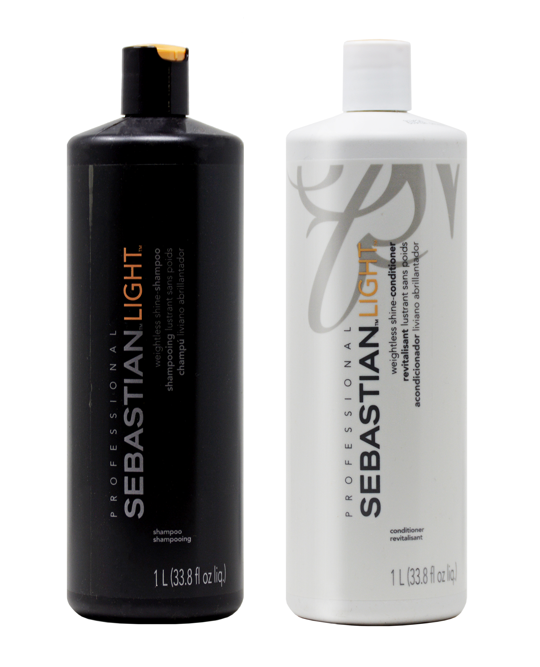 Sebastian Light Weigthless Shine Shampoo + Conditioner 33.8oz - Walmart.com