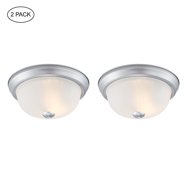 Golden Lighting 3602-FM-CH Duncan 1 Light Semi Flush Indoor Ceiling ...