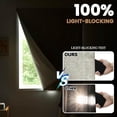 Adhesive Curtain,100% Blackout Curtains, No Drilling, Suitable for ...