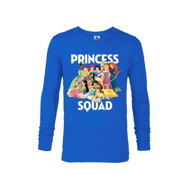 Disney Princess Squad Group T-Shirt - Long Sleeve T-Shirt for Men ...