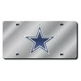 Dallas Cowboys Silver Laser License Plate - Walmart.com