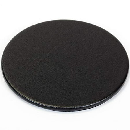Classic Black Leather Round Coaster Set - Walmart.com - Walmart.com