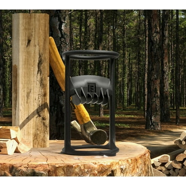 The firewood chopper saves time and labor. Manual firewood chopping ...