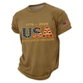 BRANROY 4th of July Shirts for Men Soft - 250 Years Patriotic Letter ...