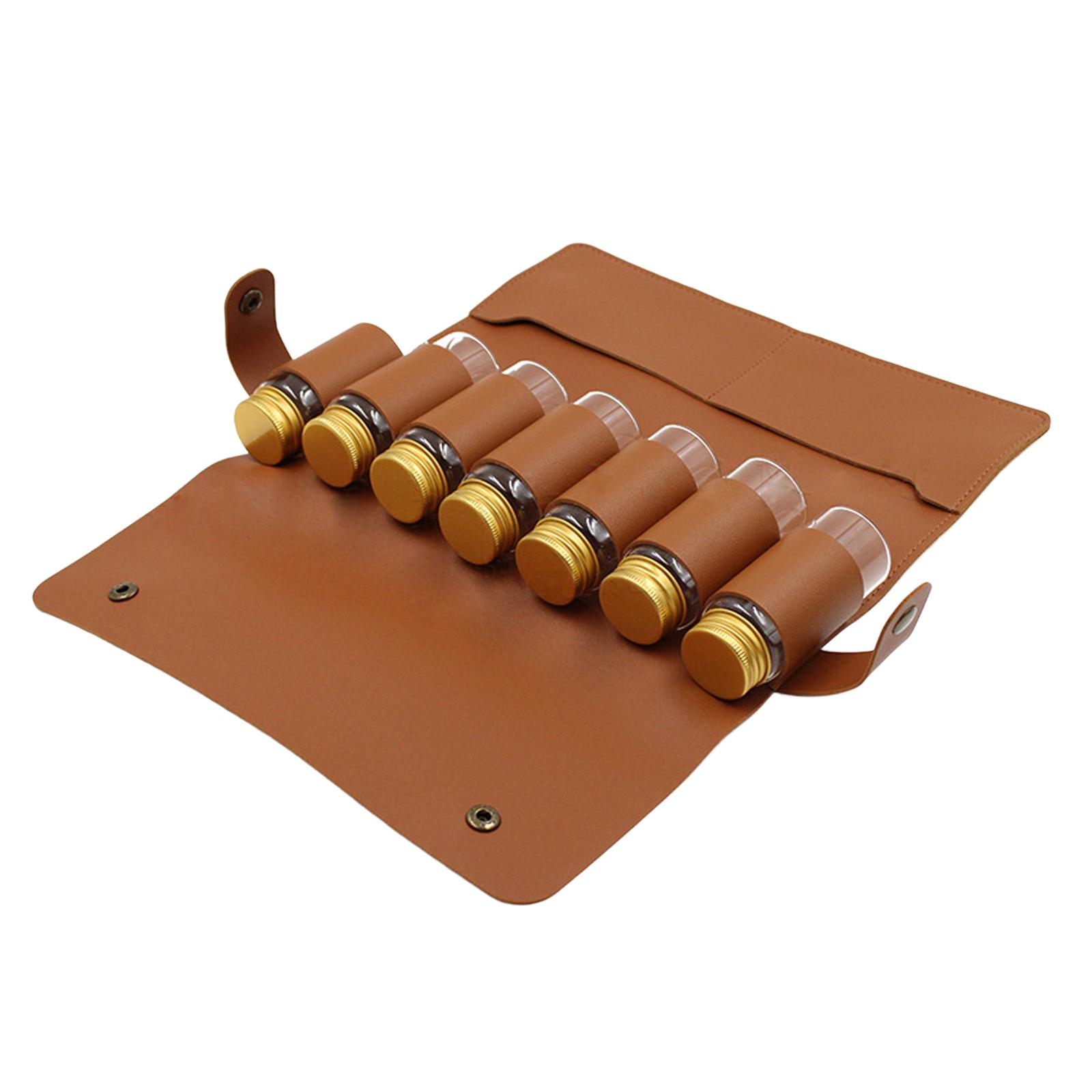 Bottle Set Carry Bag Condiment Bottle Empty Spice Organizer Seasoning ...