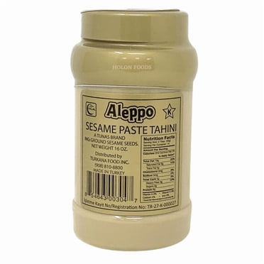 Krinos Tahini, Sesame Seed, 16 oz for Office Kitchens - Walmart ...