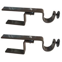 XL NoNo Bracket - Simplified Curtain Rod Attachment, Faux Wood Blinds ...