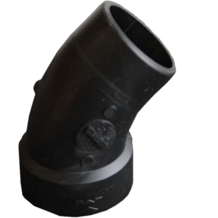 1-1/2 Inch ABS 45 Degree Steet Elbow, ABS Construction - Walmart.com