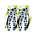Boot Bow Accessories, Red & White Lace Ribbon Boot Tassel Charms for ...