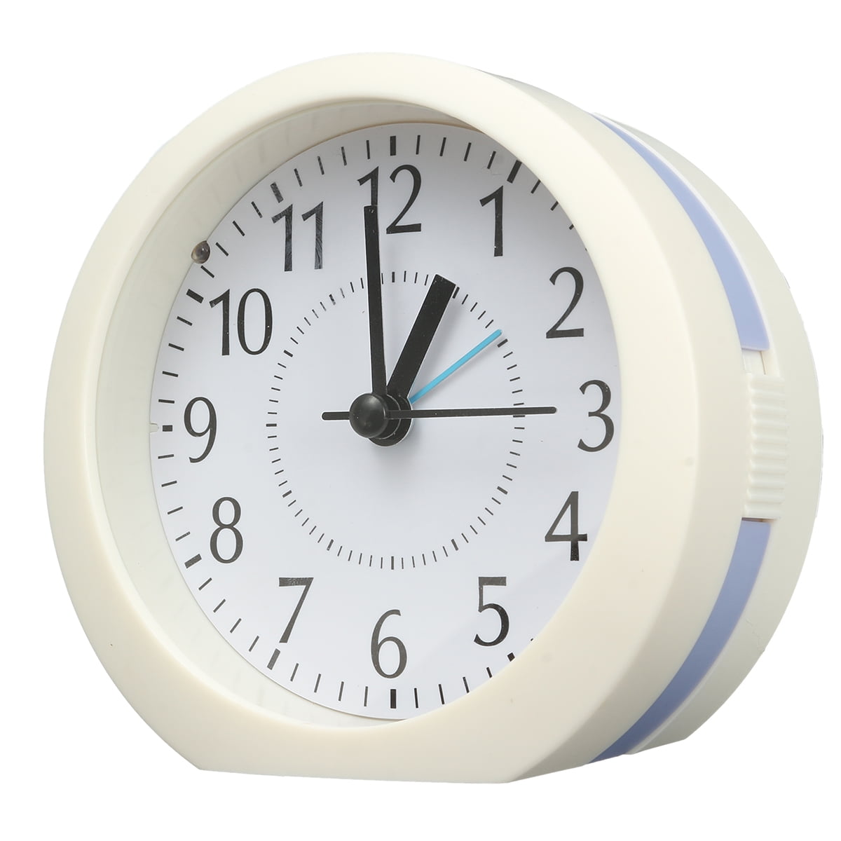 16 Kinds of Music Round Plastic Alarm Clock, 12℃ Bottom Tilt Creative ...