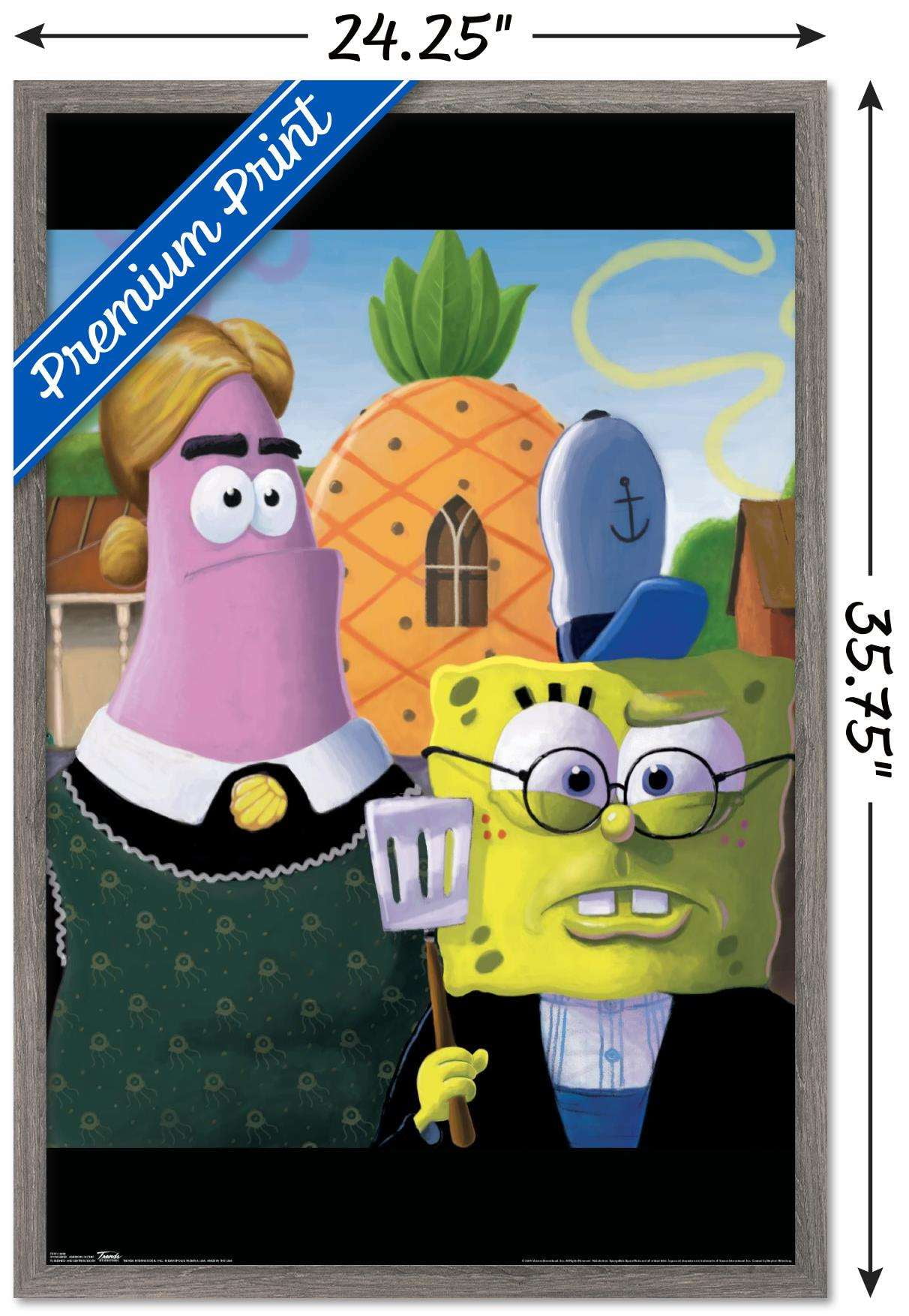 American Gothic Parody Drawing