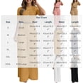 Aimik Women's Short Top Long Pants Plain Sets Summer Loose Comfort Sets ...