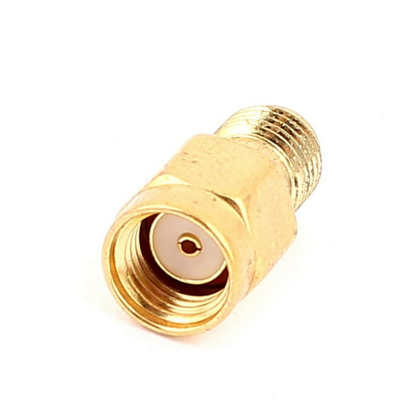 Thread RP-SMA Female to SMA Female F/F Plug Coaxial Connector Coupler ...