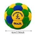 Knitted Hacky Soccer Shaped Footbag, Hand-Made Crochet Sacks Kick Balls ...