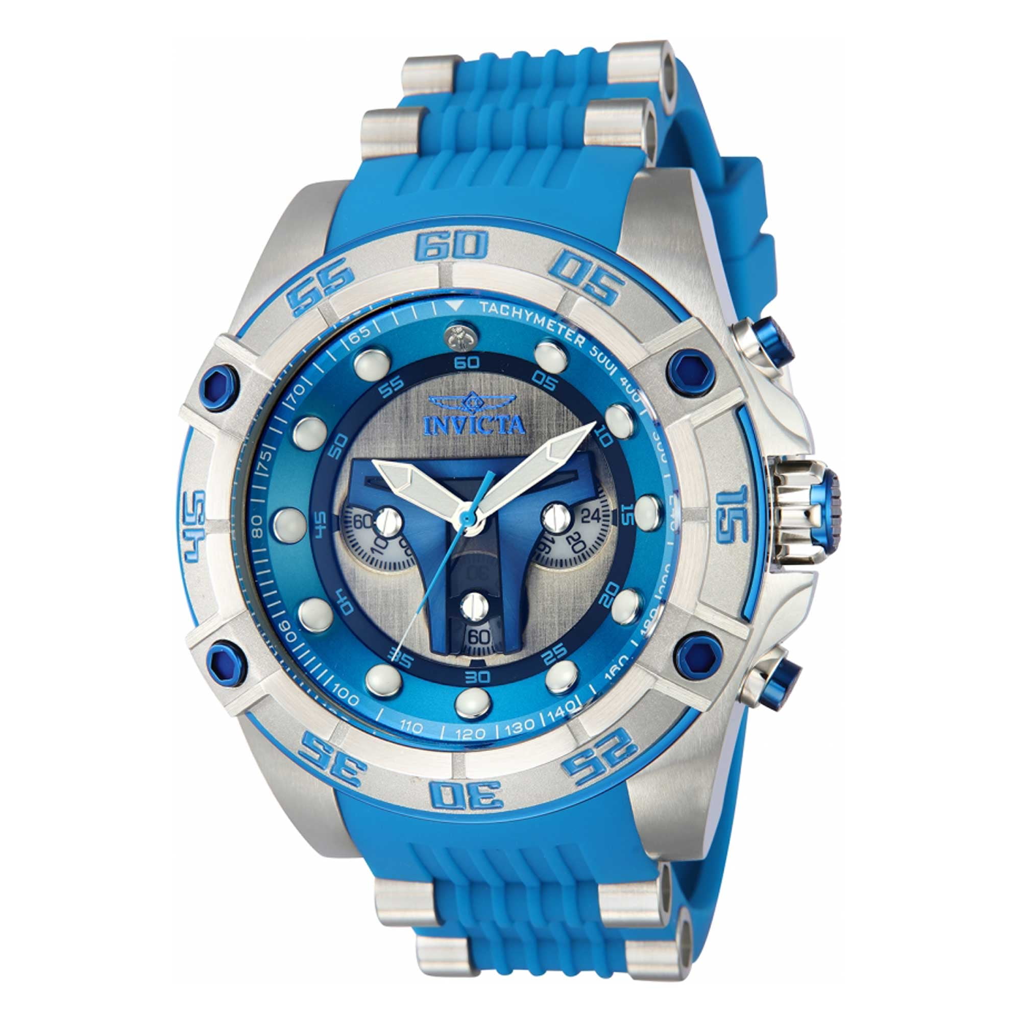 Invicta 40094 Men's Star Wars Jango Fett Chronograph Strap Watch ...