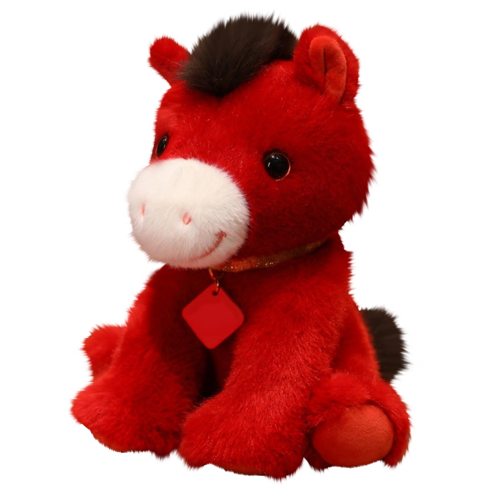 Click here for Tanuse Fairy Tale Red Brown White Plush Toy Long T... prices