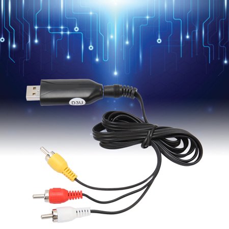 AV To USB Video Capture Card, Professional Compact Plug And Play USB ...