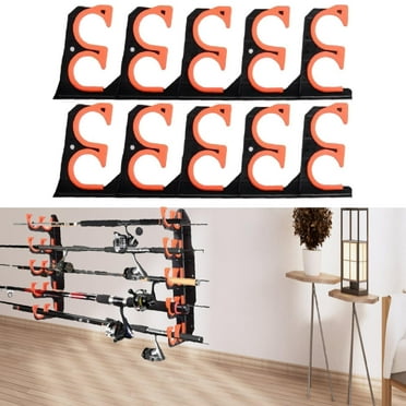 Organized Fishing 24-Rod Deluxe Round Floor Rack, Oak Finish - Walmart.com