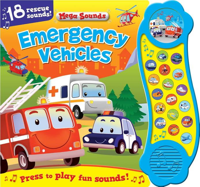Emergency Vehicles (Sound Book) : 18 Rescue Sounds - Walmart.com