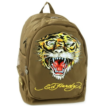 UPC 845939000833 - Ed Hardy Bruce Tiger Backpack - Brown UPC 845939000833 - Ed Hardy Bruce Tiger Backpack - Brown