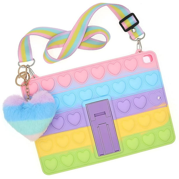 3d Dimple Pop Fidget Toy Tablet Case For Ipad With Pendant - Walmart.ca